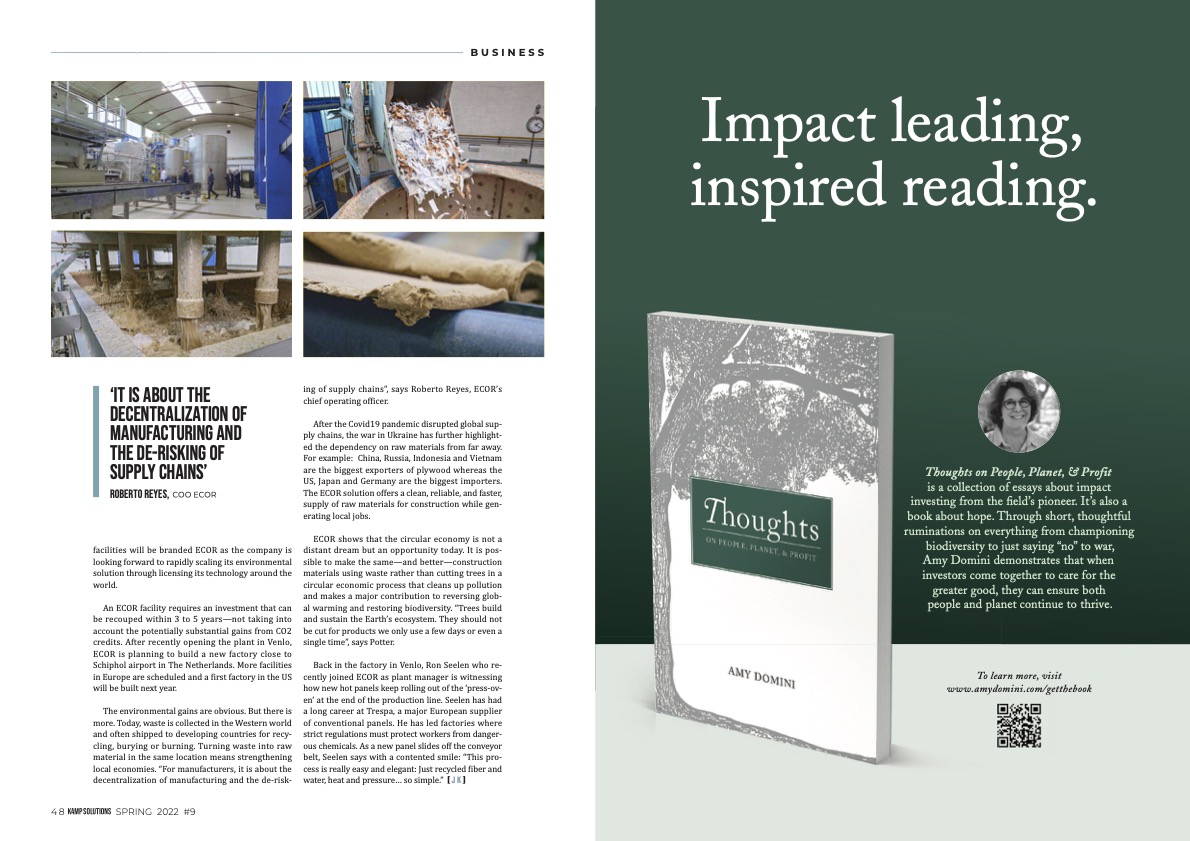 Kamp Solutions Features ECOR - ECOR Global